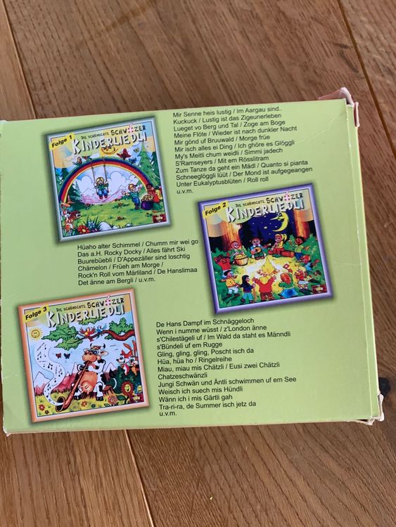 Die schönschte schwiizer Kinderliedli 94 Liedli 3CDs | Kaufen auf Ricardo Die schönschte schwiizer Kinderliedli 94 Liedli 3CDs | Kaufen auf Ricardo