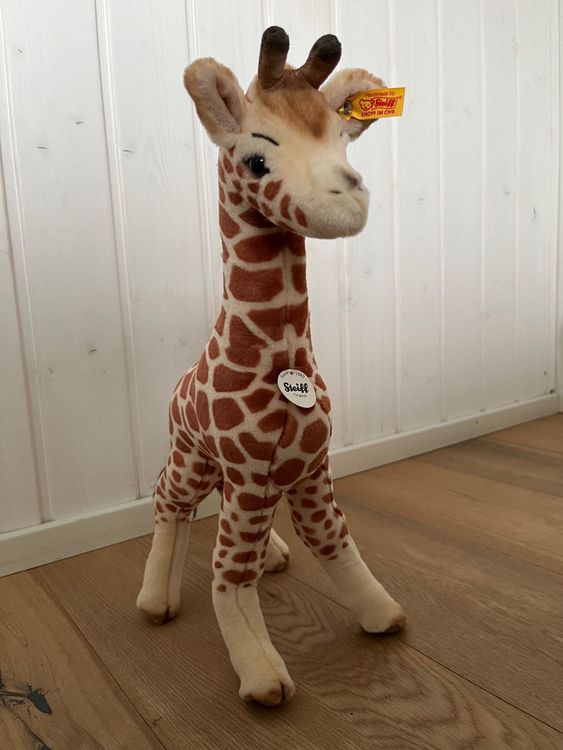 Original Steiff Stoff-Giraffe Bendy (45 cm hoch) (Neuf (Voir ...
