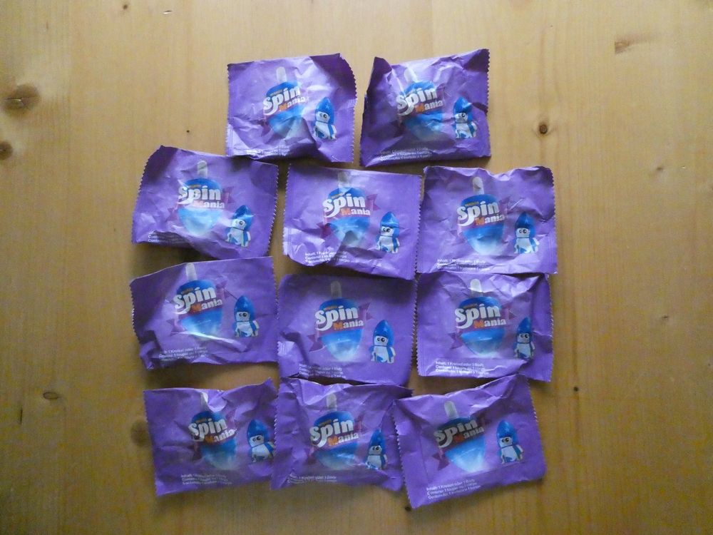 Spin Mania Migros, 11 Päckli, neu und ungeöffnet (Neu und ...