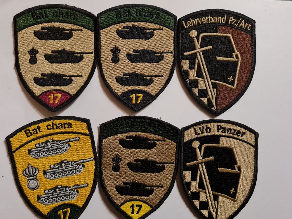 Panzer Abzeichen 6 Badges Panzer Truppen (Gebraucht) in Nyon für CHF 15 ...