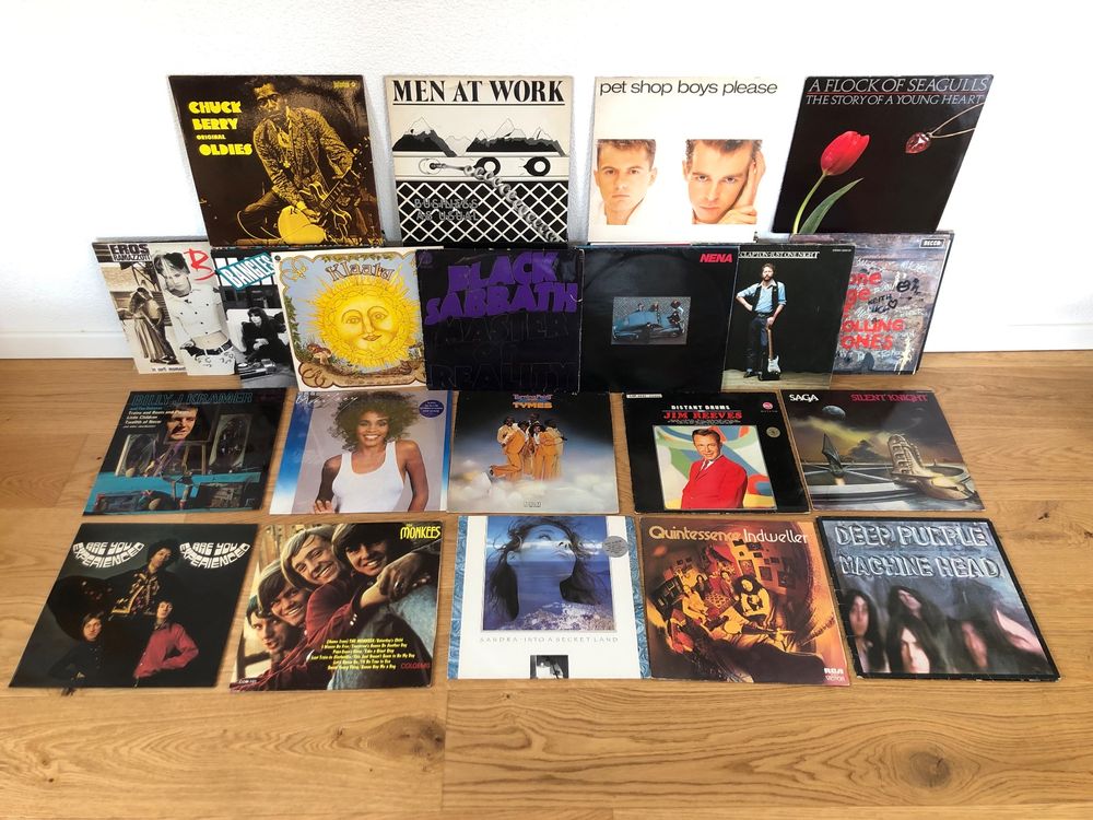 TOLLE SCHALLPLATTEN SAMMLUNG 59x VINYL LP'S ROCK POP (Gebraucht) in Zofingen für CHF 159 – mit ...
