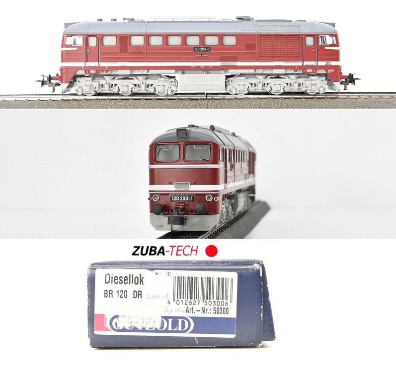 Gützold 50300 Diesellok BR 120 DR H0 GS Digital mit OVP (Neu (gemäss ...