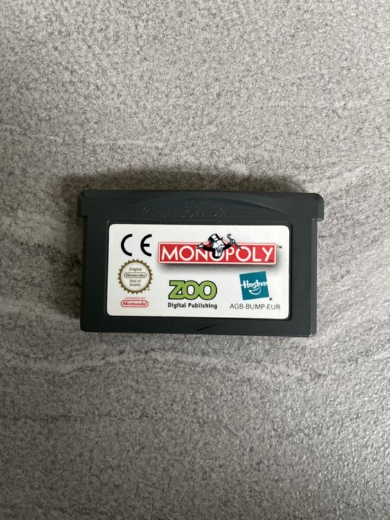 Monopoly Zoo Nintendo Game Boy Advance Spiel Modul (Gebraucht) in ...