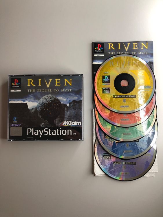 Riven the sequel to myst - PS1 (Gebraucht) in St.gallen für CHF 20 ...