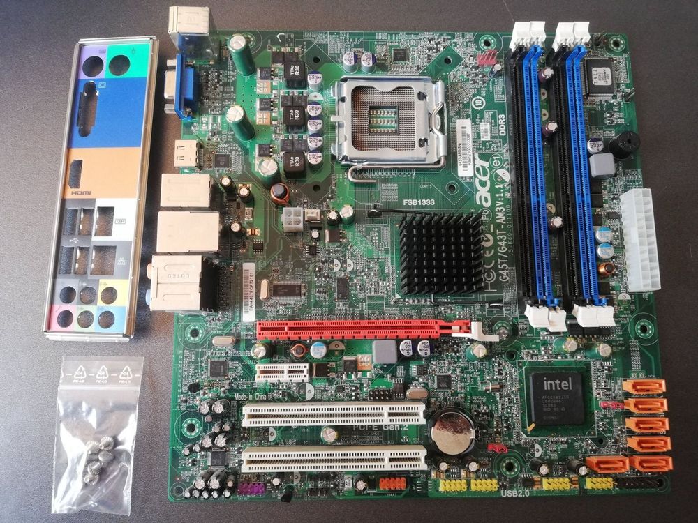 Acer G45t G43t AM3 Mainboard LGA 775 !! (Gebraucht) in Thundorf für CHF ...