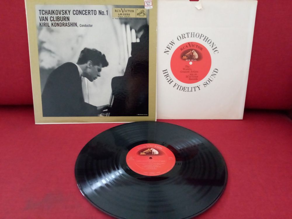 TCHAIKOVSKY: Piano Concerto 1, VAN CLIBURN; LP RCA (1959) (Gebraucht) in Möriken AG für CHF 2 ...