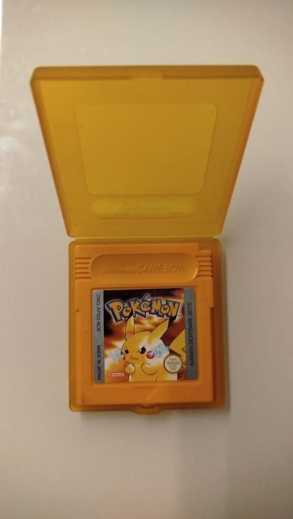Pokémon Gelbe Edition Gameboy Nintendo Klassiker. Top!!! | Kaufen auf ...