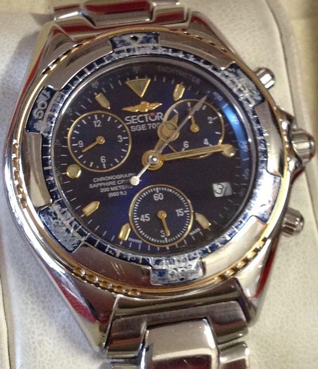 SECTOR Chrono Herrenuhr ( Quartz/ 43mm ) | Kaufen auf Ricardo