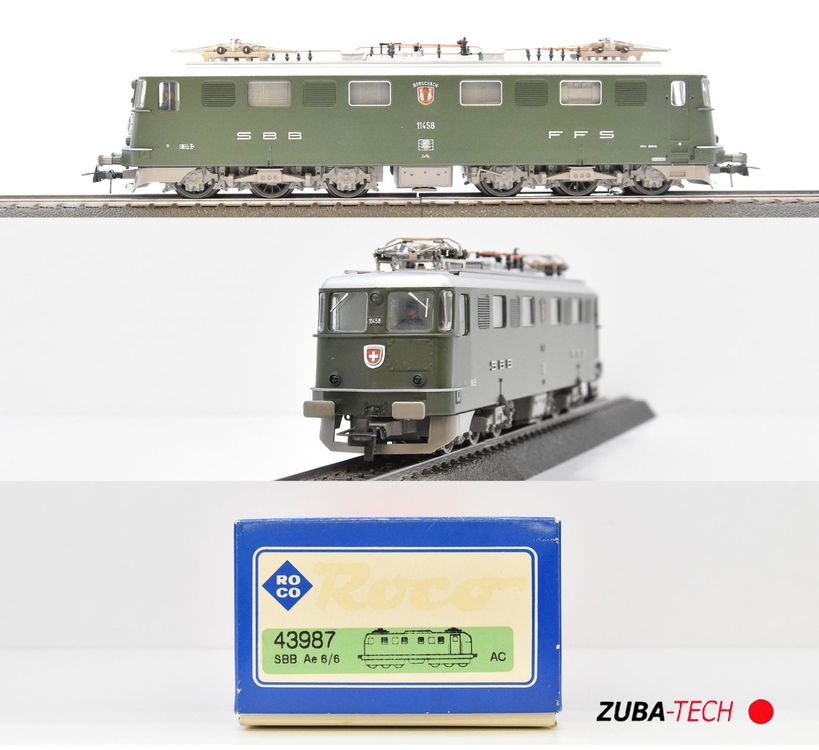 Roco 43987 E-Lok Ae 6/6 SBB H0 WS Analog mit OVP | Kaufen auf Ricardo
