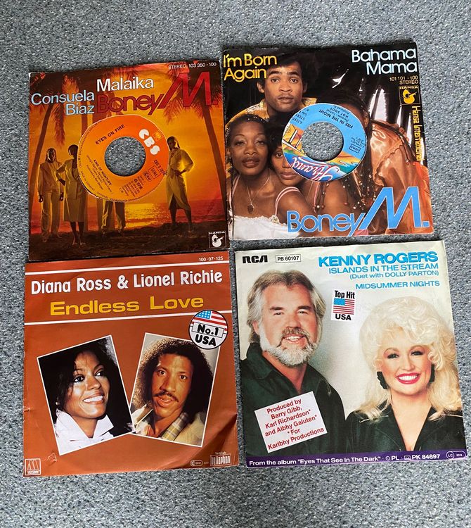 4 Singles 80er für Jukebox (Gebraucht) in Wangen SZ für CHF 15 – mit ...