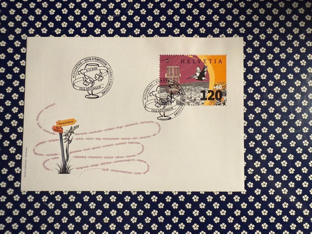 FDC Einzelmarke aus Block 2025 / selten (Neu und originalverpackt) in ...