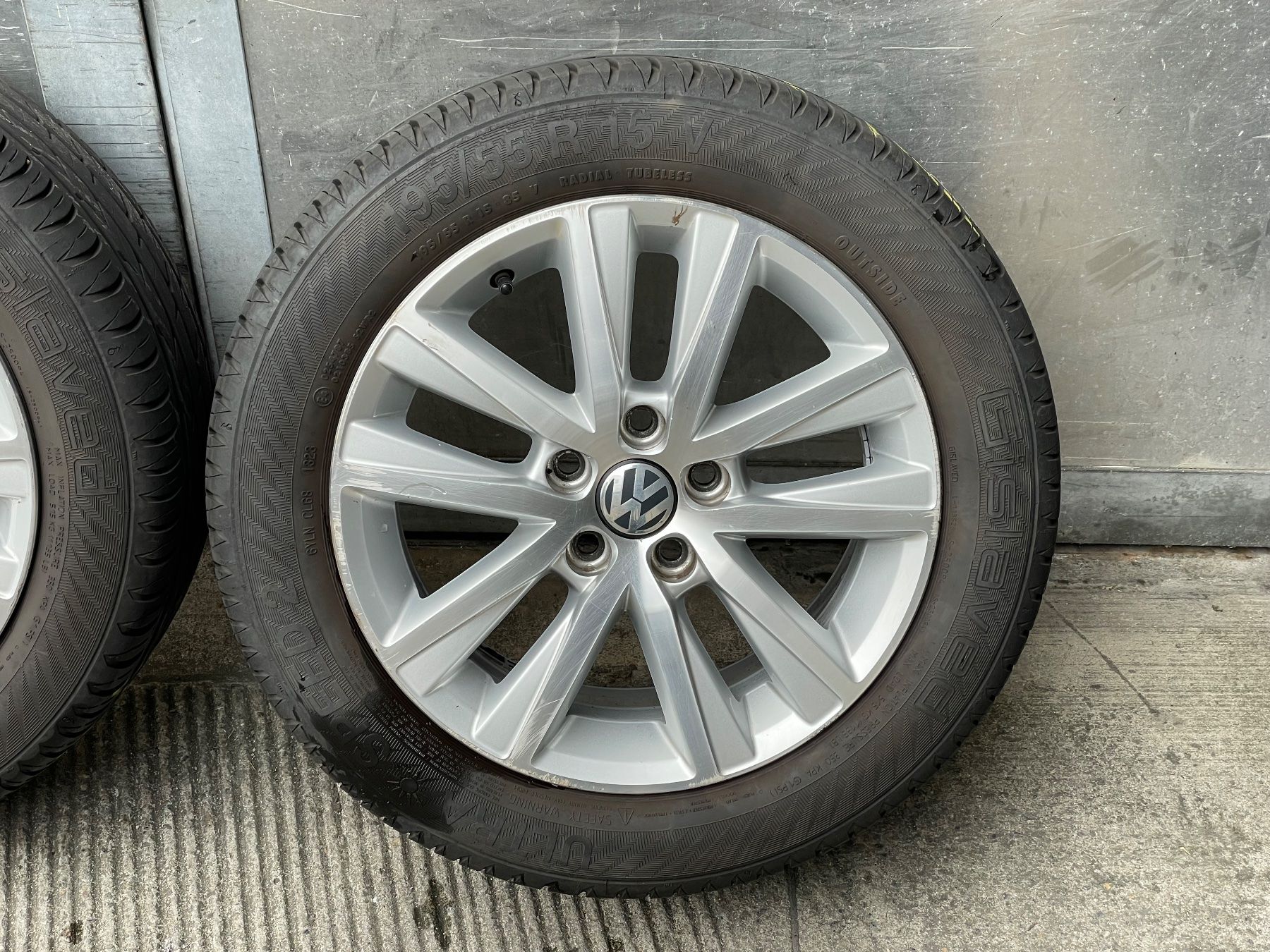 VW Polo 6R 195/55 R16 Sommer 4 x 5mm Gislaved 6R0 601 025 R (Gebraucht ...