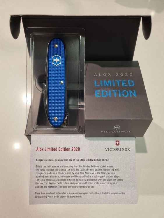 Victorinox Pioneer Alox LE 2020 | Kaufen auf Ricardo