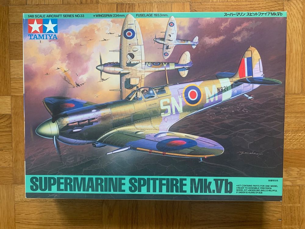 Tamiya 1/48 Spitfire Mk.Vb #61033 (Gebraucht) in Pully für CHF 18 – mit Lieferung auf Ricardo kaufen