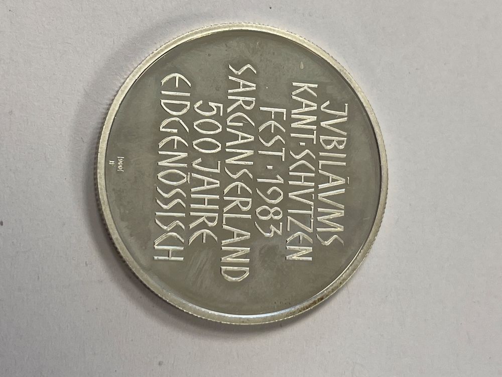 medaille 900 silber (117) (Gebraucht) in Bonstetten für CHF 9 – mit Lieferung auf Ricardo kaufen