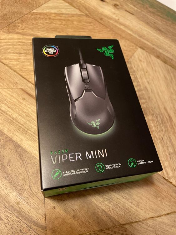 Razer Viper Mini RGB Gaming Maus Ultraleicht PC/Mac NEU (Neu und ...