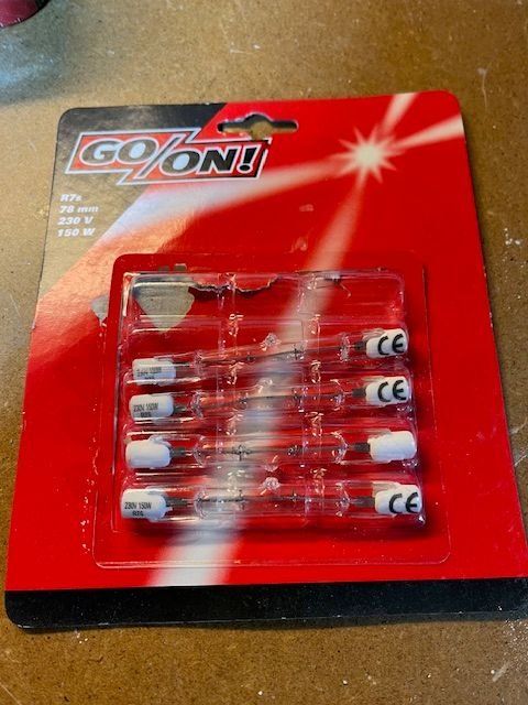 Go-On! R7s Halogenleuchtmittel, 150W, 4 St. original (Neu (gemäss ...