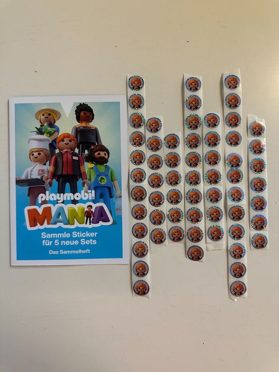61 Sticker von Migros Mania Playmobil (Neu (gemäss Beschreibung)) in ...