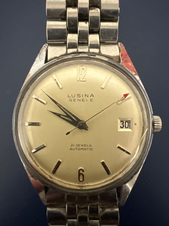 Lusina Vintage Automatic 34 mm (Defekt) in Pfeffingen für CHF 123 – mit ...