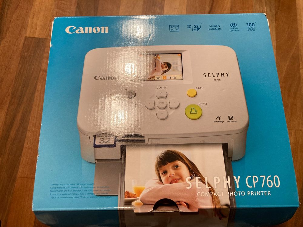 Fotodrucker Canon Selphy CP760 | Kaufen auf Ricardo