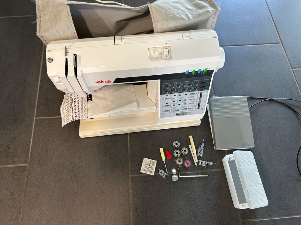 Nähmaschine elna CLUB COMPUTER (Gebraucht) in Hendschiken für CHF 120 ...
