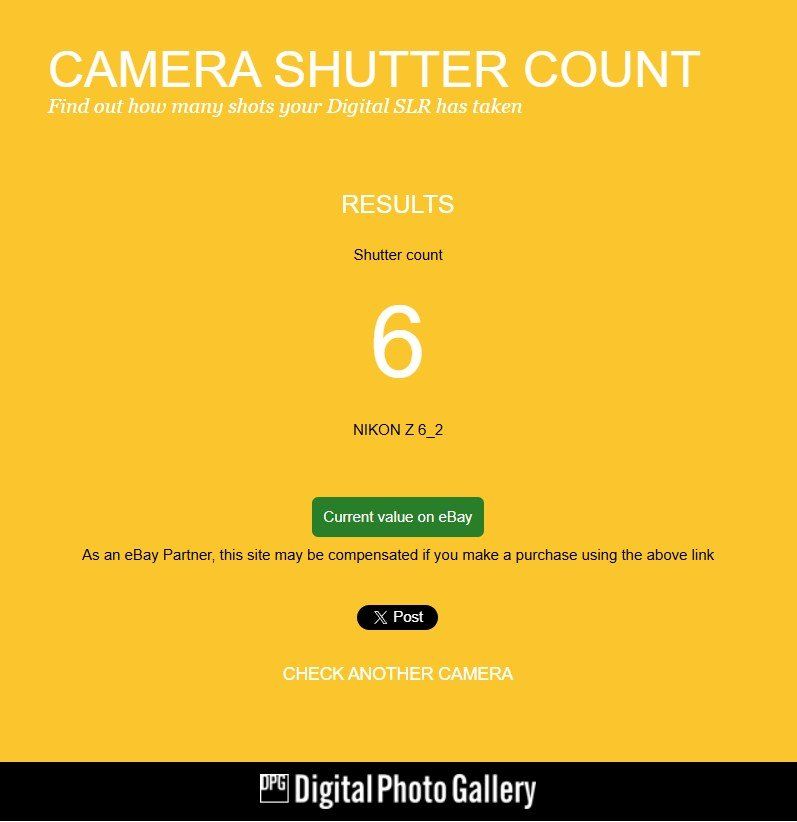 Nikon Z6 II Body+ Only 6 Clicks+ Nikkor 24-200mm VR Lens (Neu und ...