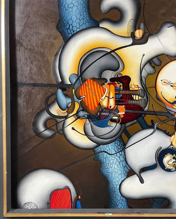 Kurt Lauer (1945) grosses Gemälde (Gebraucht) in für CHF 2005 – mit ...