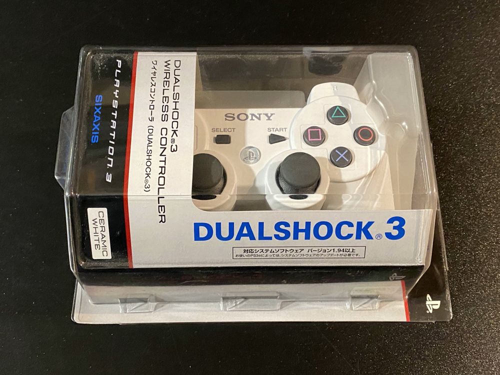 Dualshock 3 Wireless Kontroller Ceramic White PS3 NEU | Kaufen auf Ricardo
