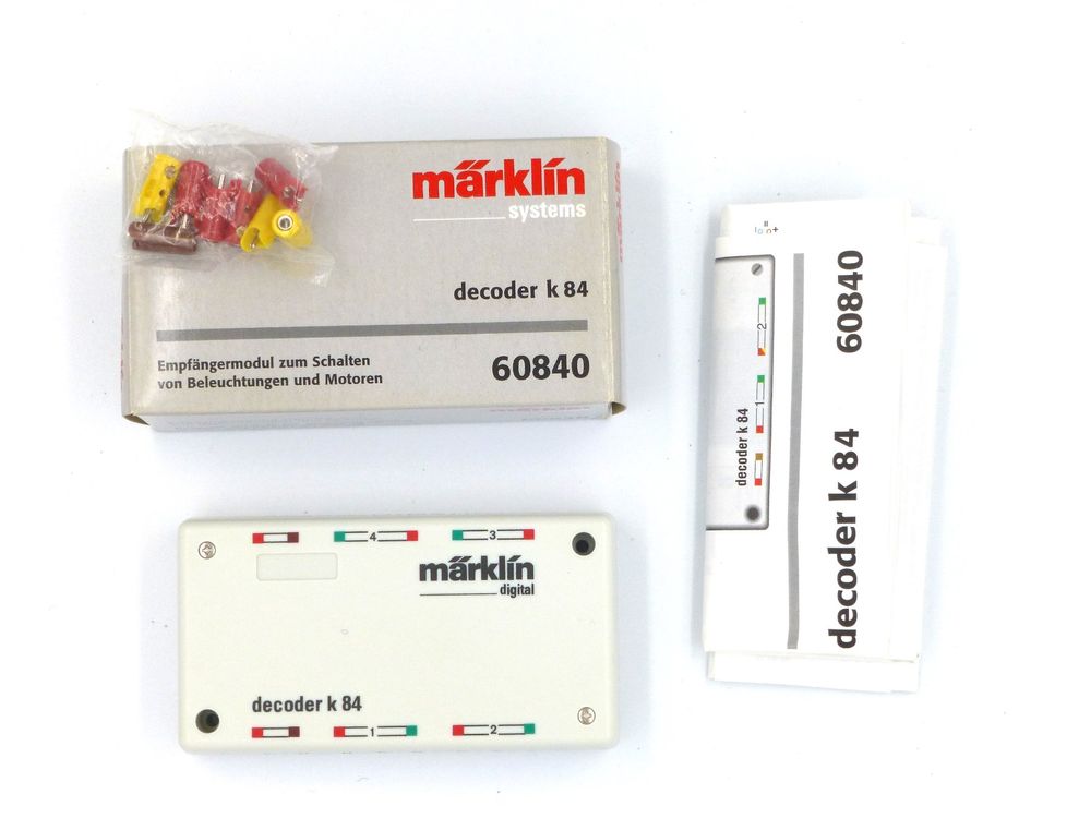 Decoder k 84 Märklin 60840 (1) (Gebraucht) in für CHF 16 – mit Lieferung auf Ricardo kaufen