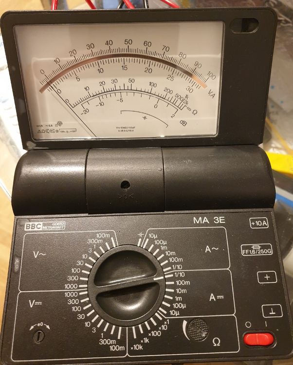 Analog Multimeter MA-3E von BBC Göerz Metrawatt (Gebraucht) in Horw für ...