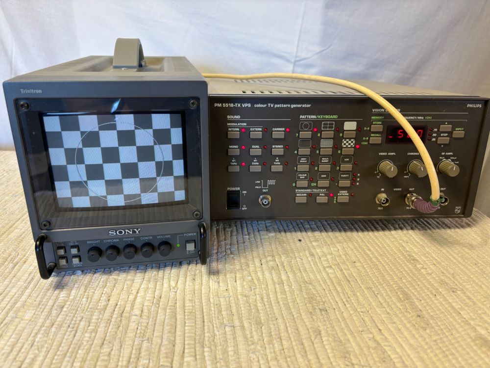 Philips Testbild Generator PM5518-TX VPS (Gebraucht) in Gams für CHF ...