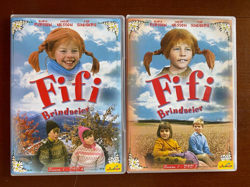 Pippi Lngstrumpf / FIFI Brindacier 2 DVD französisch 4 Episo (Gebraucht ...