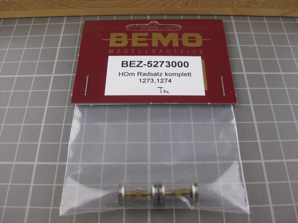 BEMO 5273 000 H0m Radsatz zu 1273 1274 (Neu (gemäss Beschreibung)) in ...