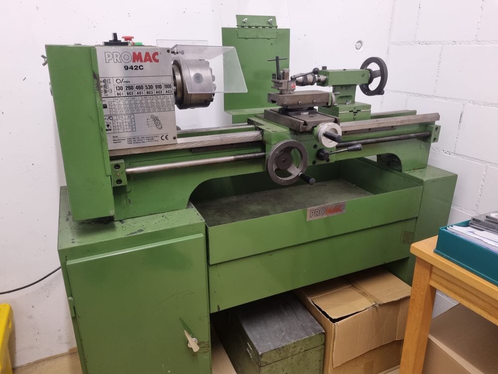 Drehmaschine PROMAC 942C / Tischdrehbank | Acheter sur Ricardo