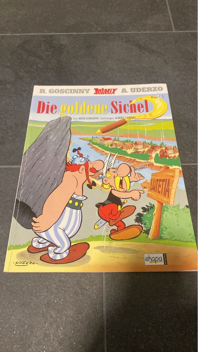 Asterix - Die goldene Sichel - Comic Klassiker Band 5 (Gebraucht) in ...
