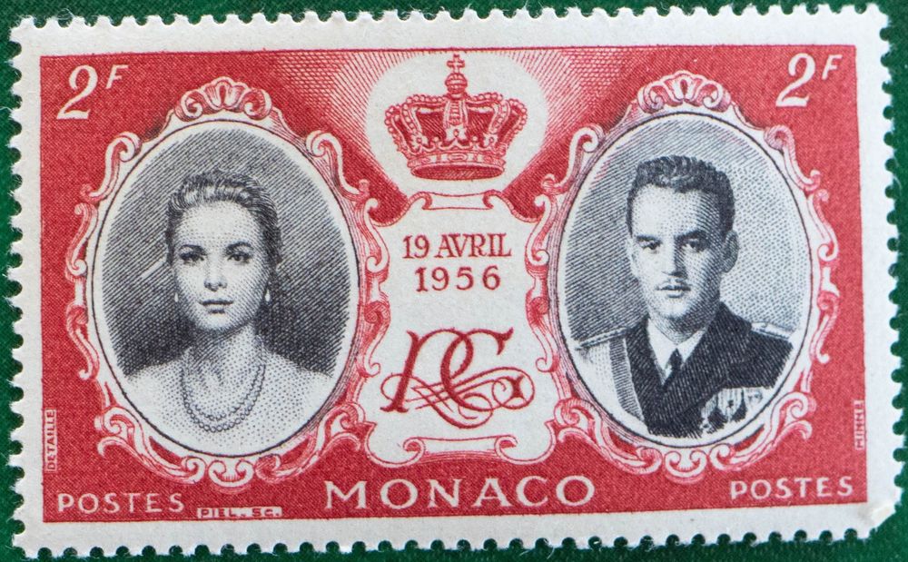 Monaco Briefmarke / Francobollo Principato di Monaco ab 1 C (Gebraucht ...