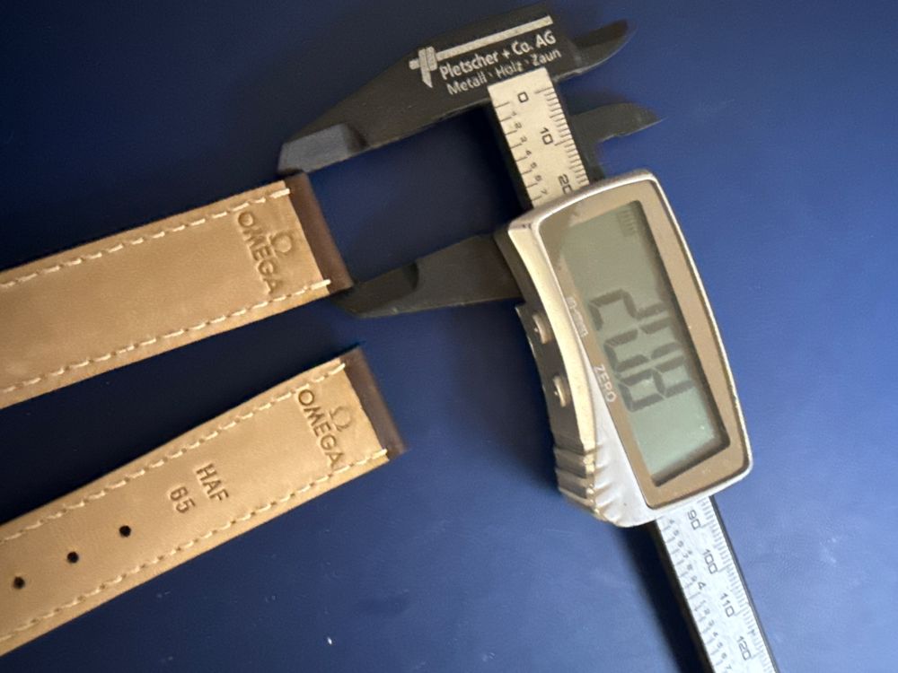 Omega Lederband Neu (Neu (gemäss Beschreibung)) in Pfeffingen für CHF 5 ...