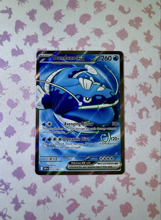 Pokemon Dondozo ex Destined Rivals | Kaufen auf Ricardo