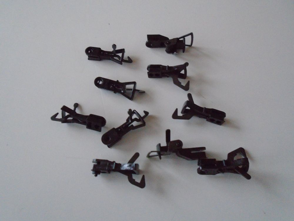 10 Fleischmann Hakenkupplungen mit Schlitz H0 (Neu (gemäss Beschreibung ...