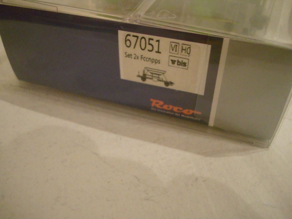 2 Roco Güterwagen Set BLS - HO - 67051- OVP (Gebraucht) in Neuenegg für ...
