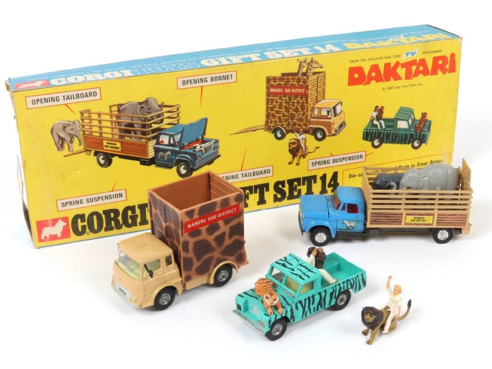 Corgi Toys - GS14 'DAKTARI' large box set SEHR RAR | Kaufen auf Ricardo