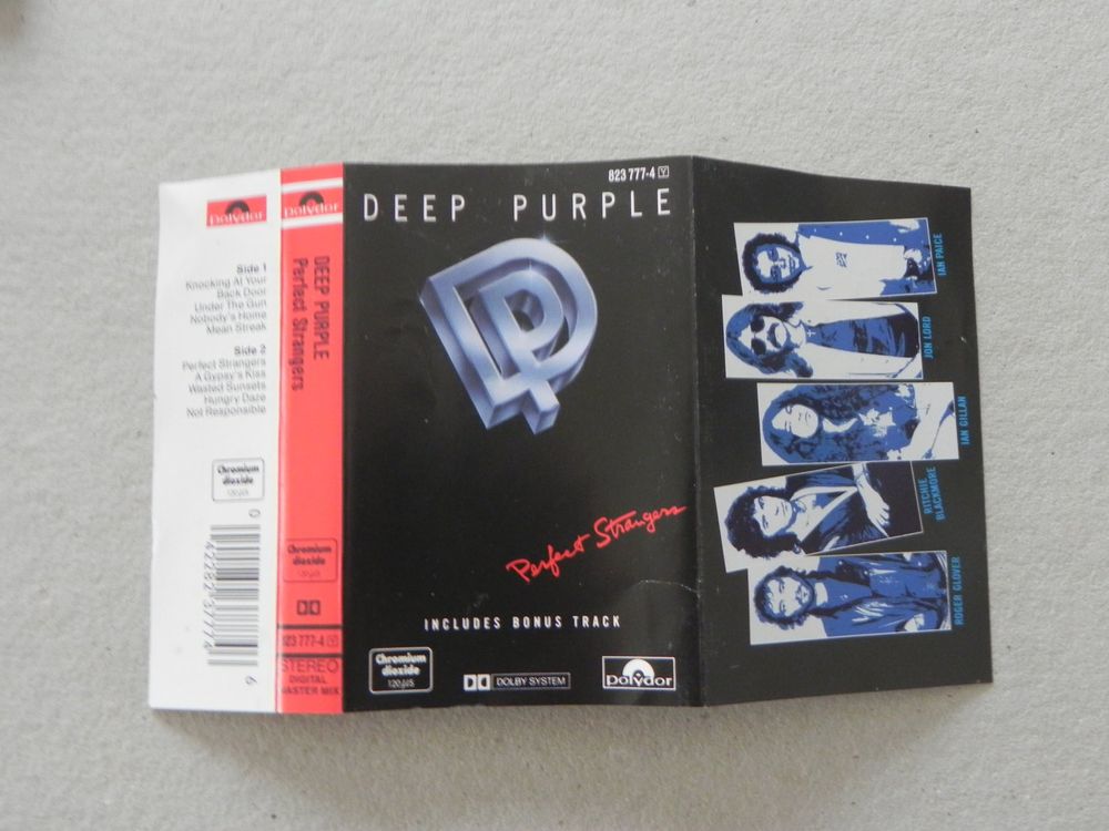 MC Engl. Hartrock Band Deep Purple 1984 Perfect Stranger (Gebraucht) in ...