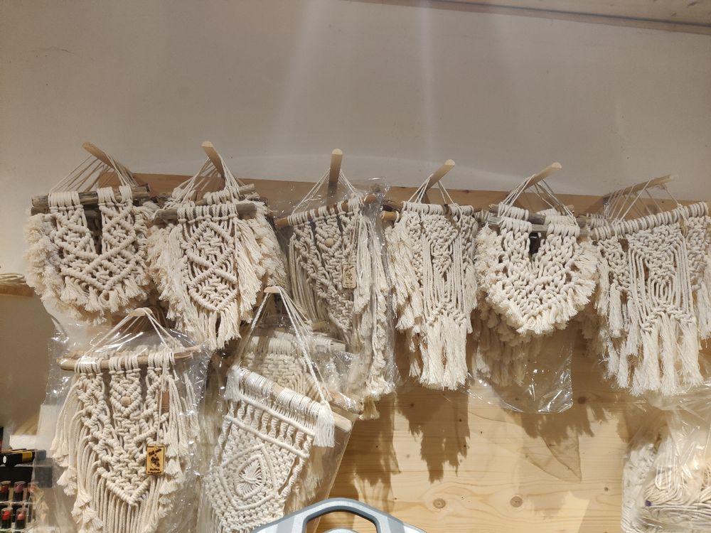 Macrame Wall Hanging , Boho Chic PAY ONE+ GET 1 SMALLER FREE (Neu und ...