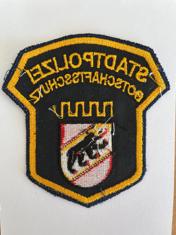 Stadtpolizei Bern Botschaftsschutz Police | Kaufen auf Ricardo