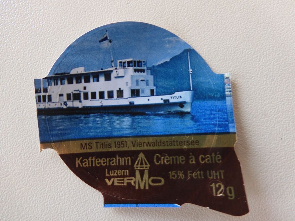 Aus S. 107 Vierwaldstättersee-Schiffe , Nr. 6 Riegel (Gebraucht) in ...