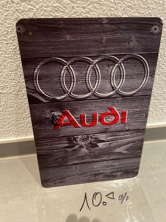 AUDI Schild Ab 10.- CHF ! NEU Aktion ! | Kaufen auf Ricardo