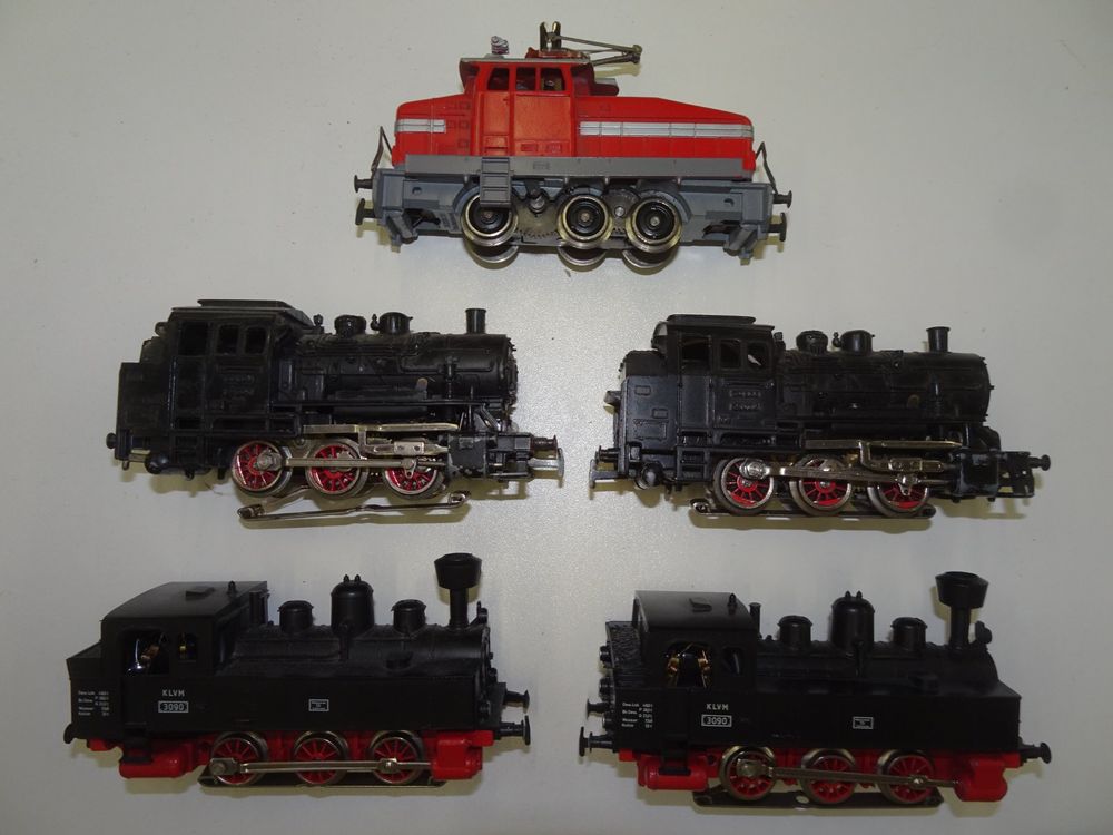 5 Märklin Lokomotiven Dampflok HO Defekt (Defekt) in Emmenbrücke für ...