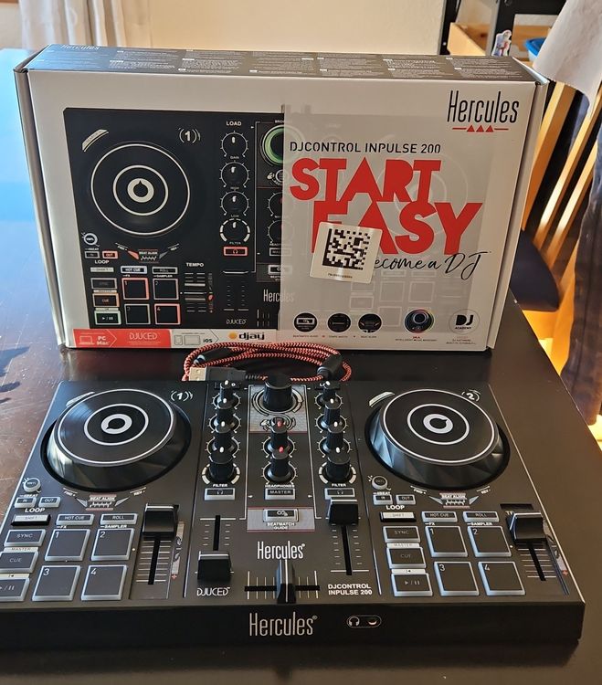 Hercules DJControl Impulse 200 DJ-Controller (Gebraucht) in Interlaken für CHF 77 – mit ...