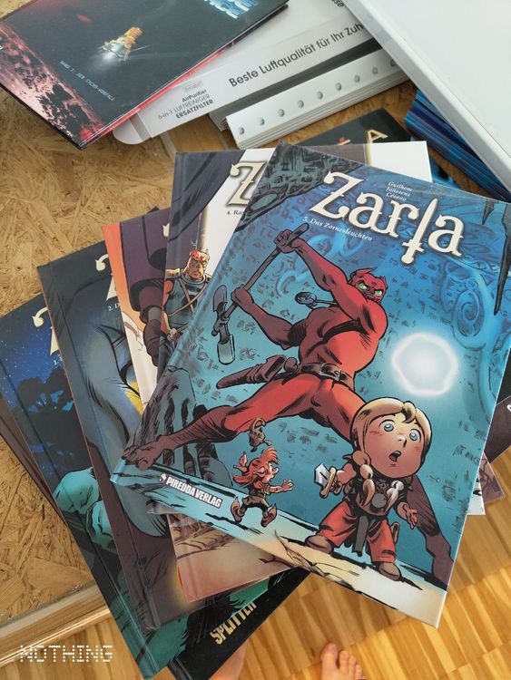 Zarfa Comic Bücher Konvolut Jahrgang 2017-2020 (Gebraucht) in Muri b ...