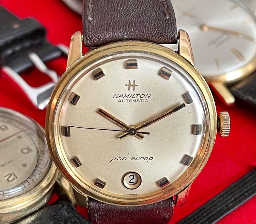 Hamilton "Pan Europ" Automatik Herren Uhr mit Box (Gebraucht) in Bern ...